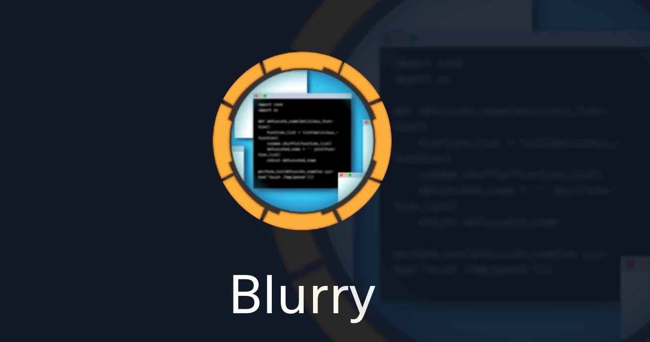 Blurry | ryuki's blog