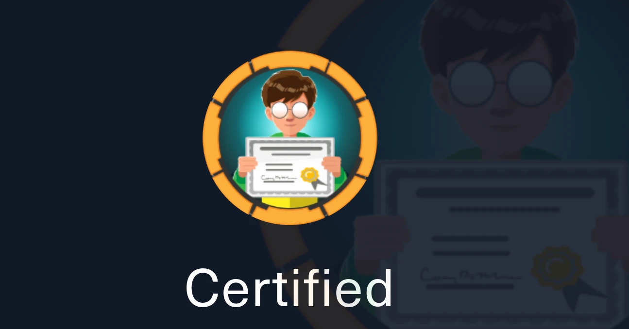 Certified | ryuki's blog
